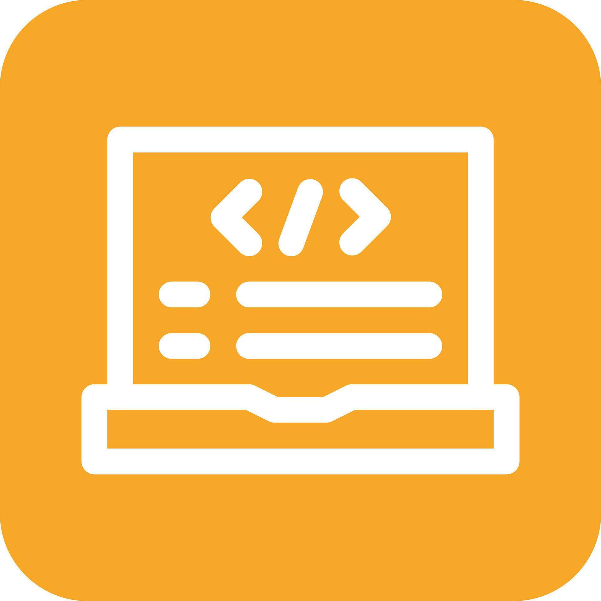 Laptop Coding Vector Icon 33152085 Vector Art at Vecteezy Laptop Coding Vector Icon 33152085 Vector Art at Vecteezy