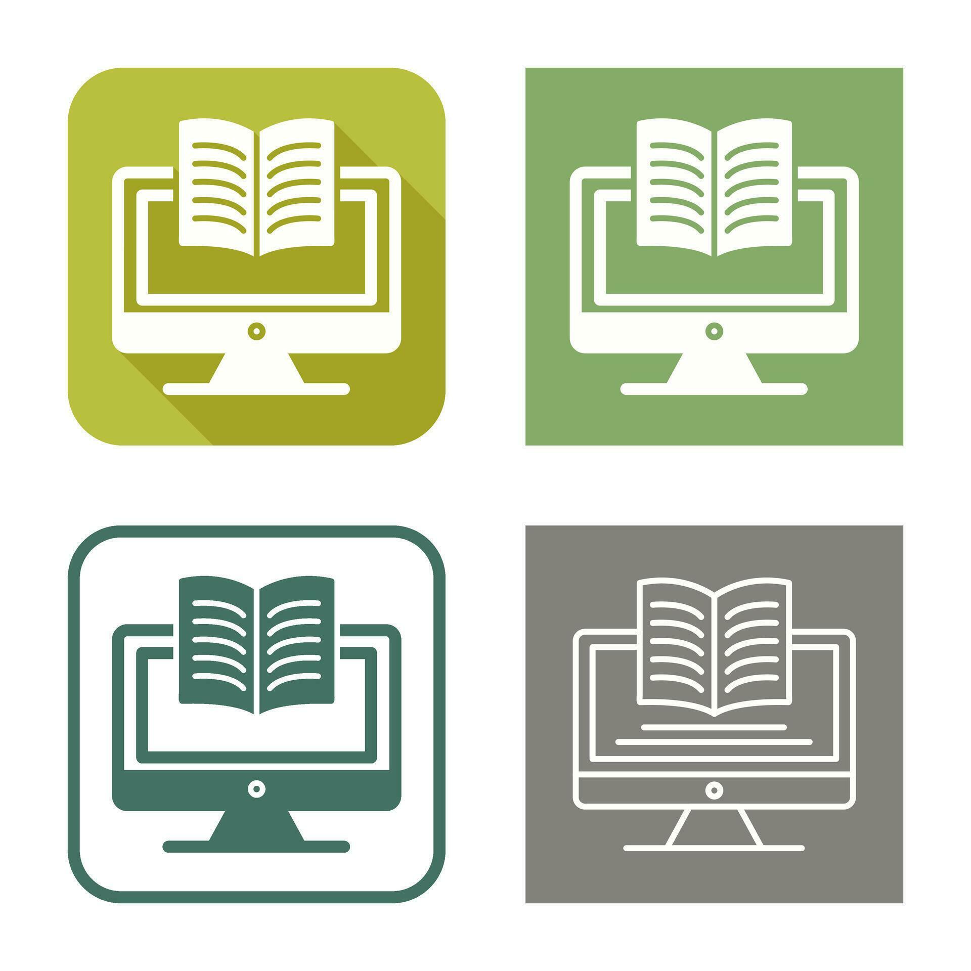 Digital Learning Vector Icon 33152409 Vector Art at Vecteezy