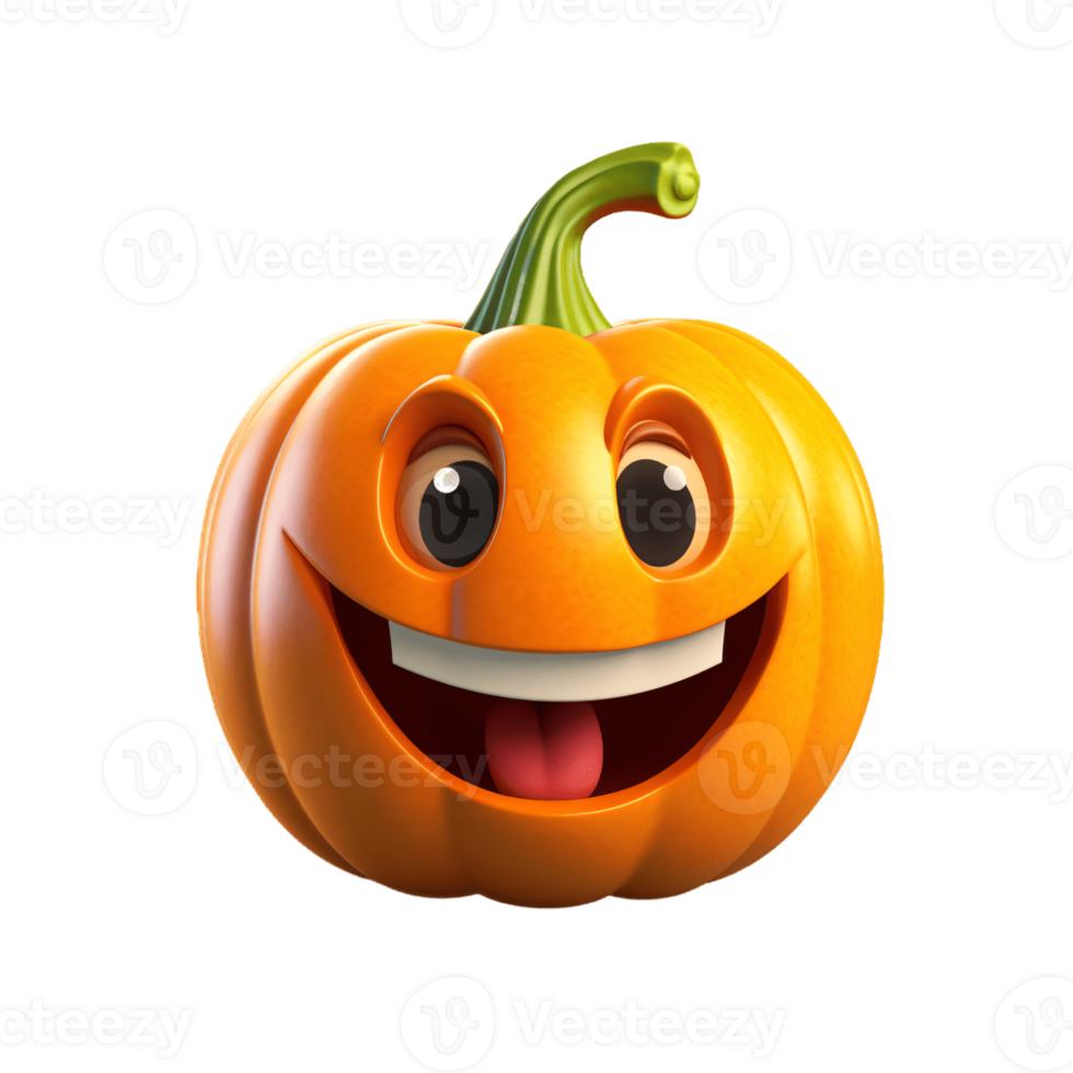 ai generative Cute friendly fruit and vegetable cartoon character ...