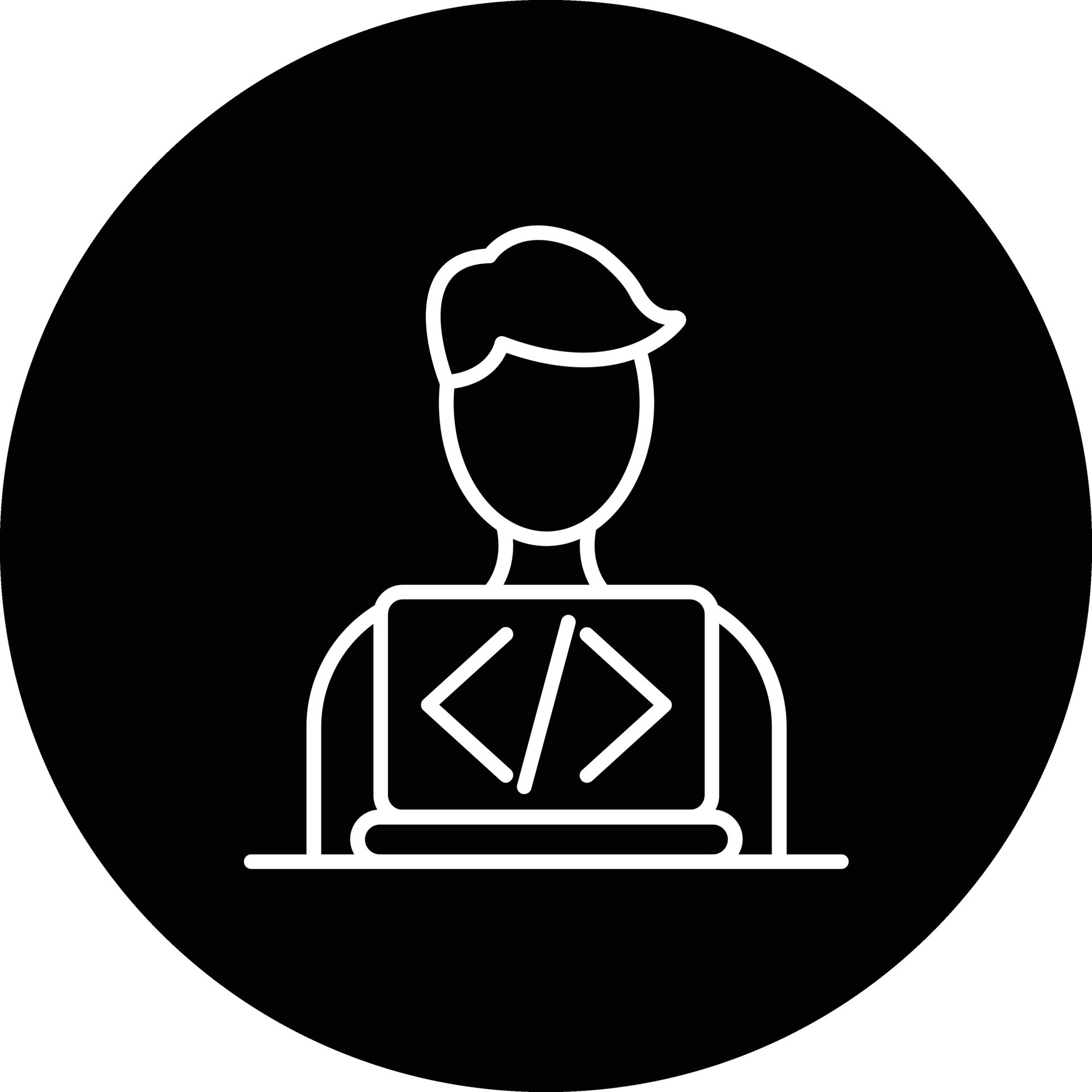 Software Developer Vector Icon 33159389 Vector Art at Vecteezy