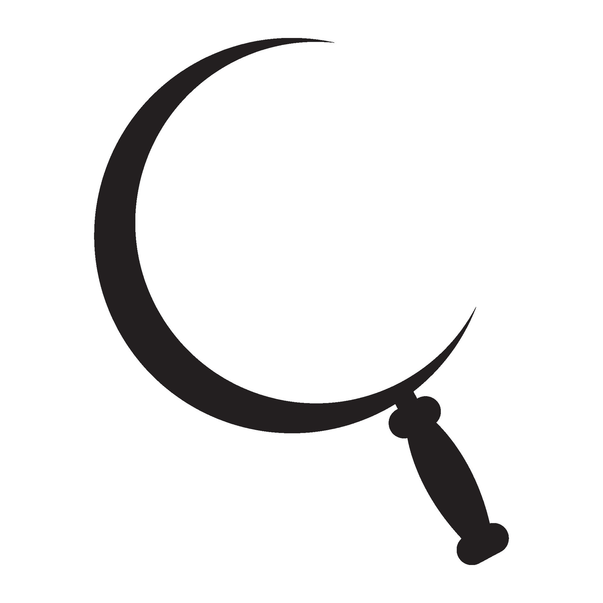 sickle icon vector 33161904 Vector Art at Vecteezy