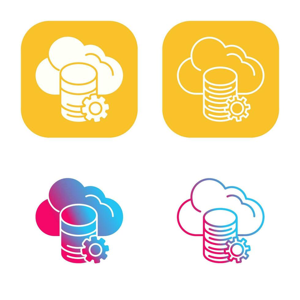 Cloud Data Vector Icon 33166140 Vector Art at Vecteezy