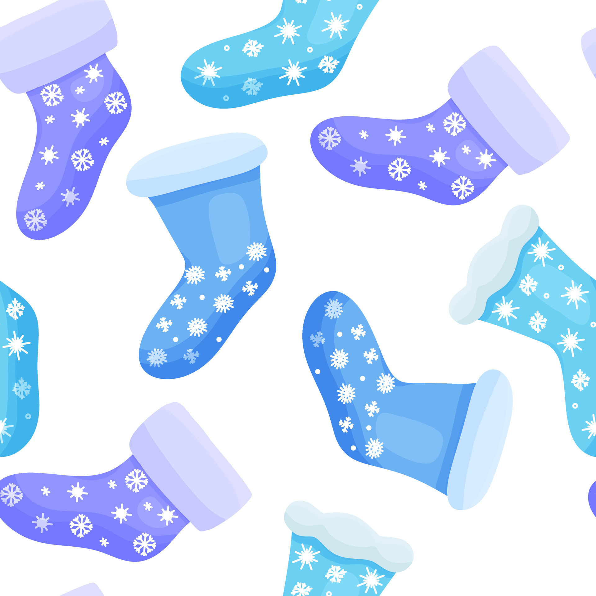 Winter socks pattern 33167549 Vector Art at Vecteezy