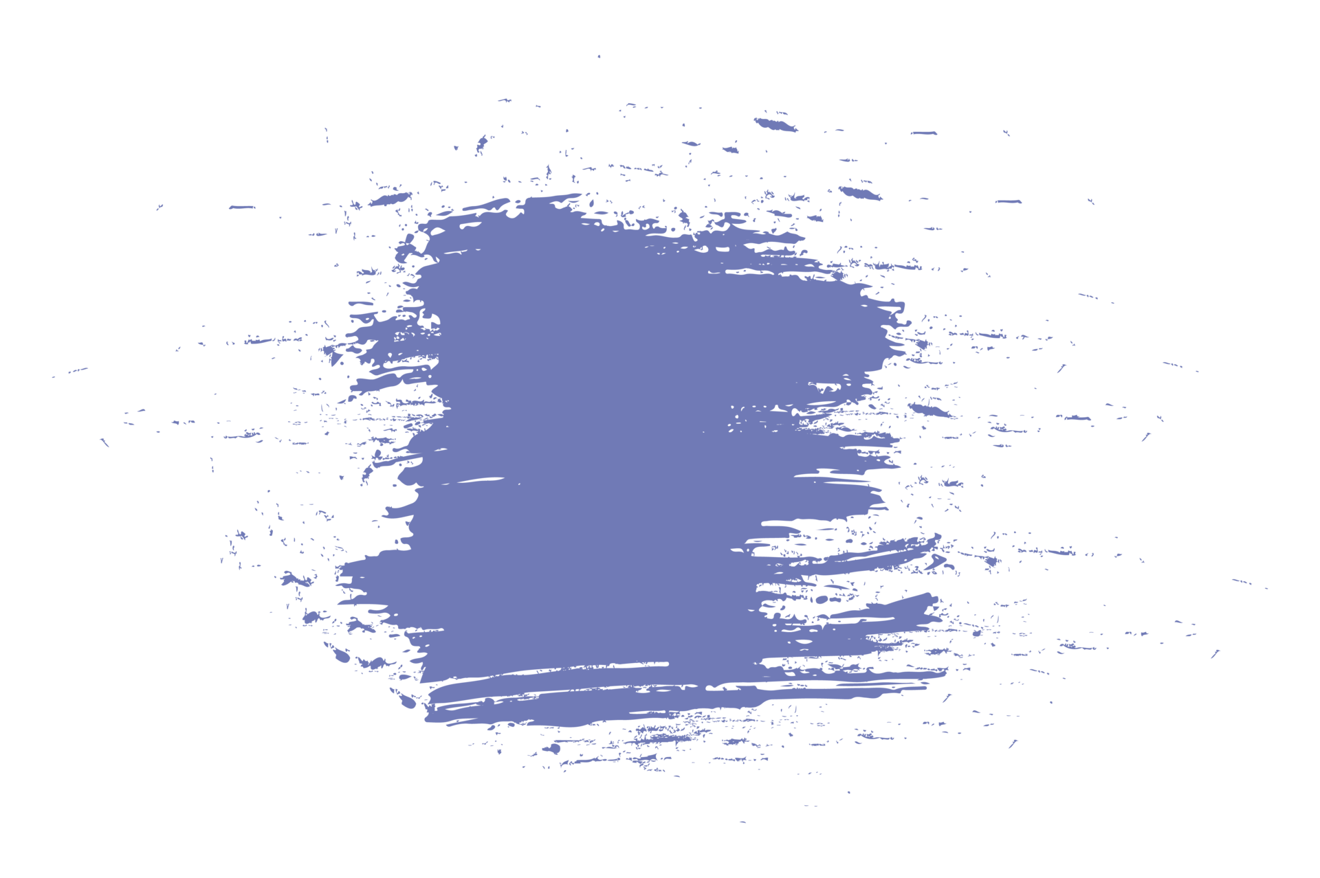 Decorative paintbrush shape 33172409 PNG