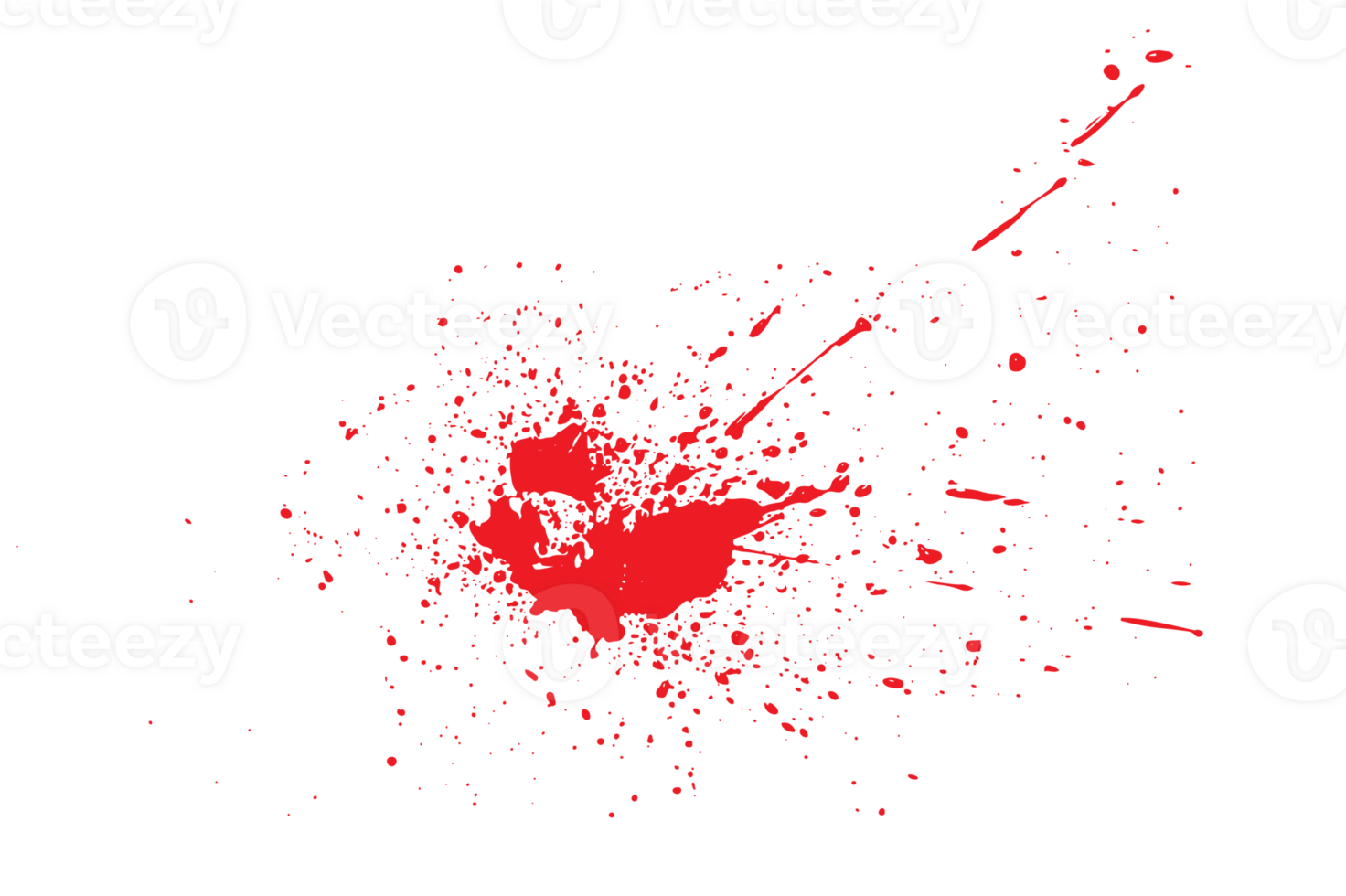Halloween bloody splatter spot and bleeding red paint 33172435 PNG