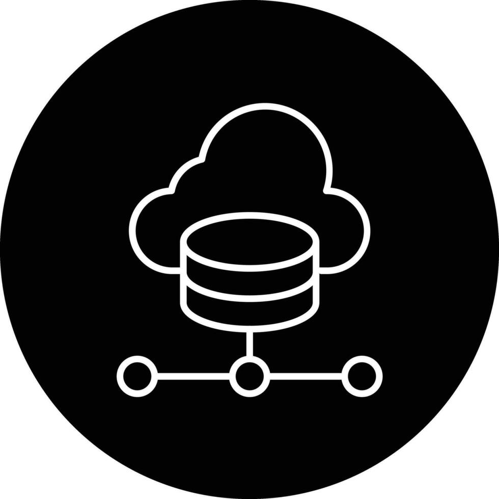 Cloud Database Vector Icon 33176000 Vector Art at Vecteezy