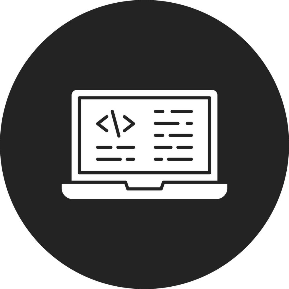 Laptop Coding Vector Icon 33177245 Vector Art at Vecteezy Laptop Coding Vector Icon 33177245 Vector Art at Vecteezy