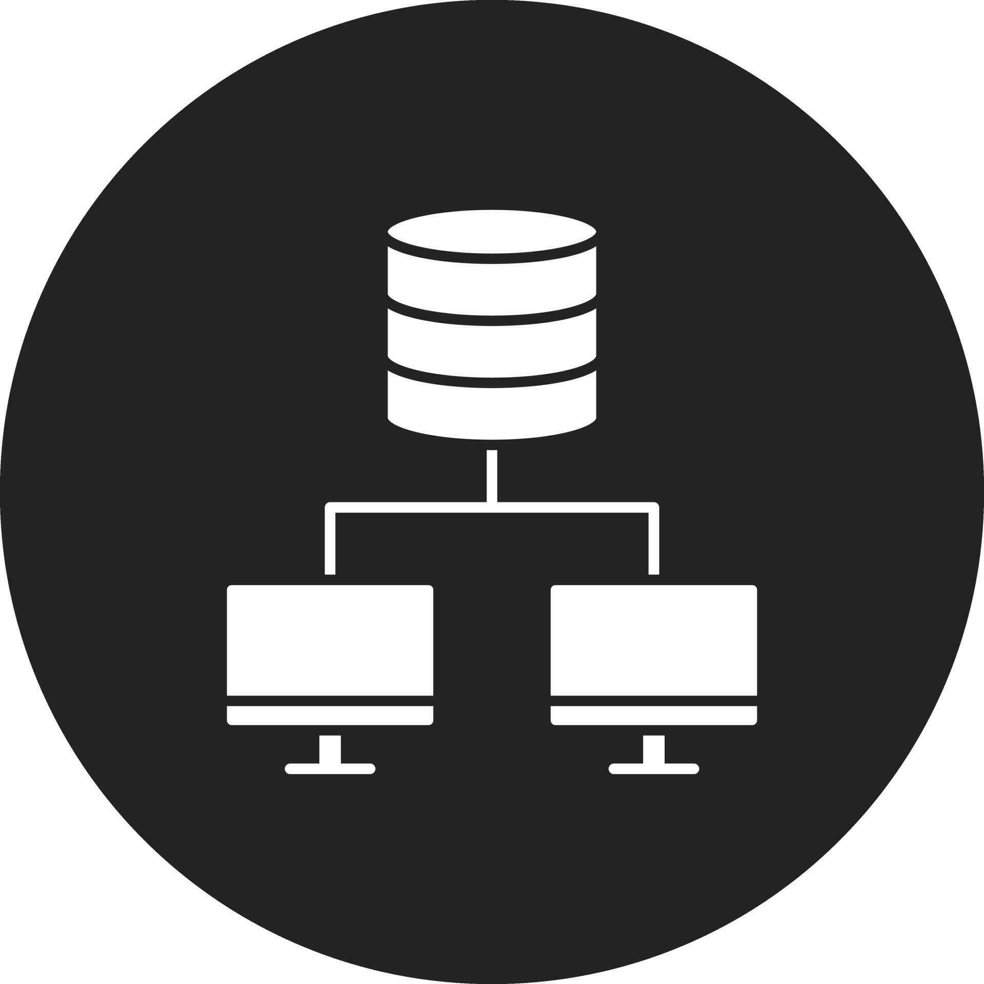 Database Network Vector Icon 33177255 Vector Art At Vecteezy