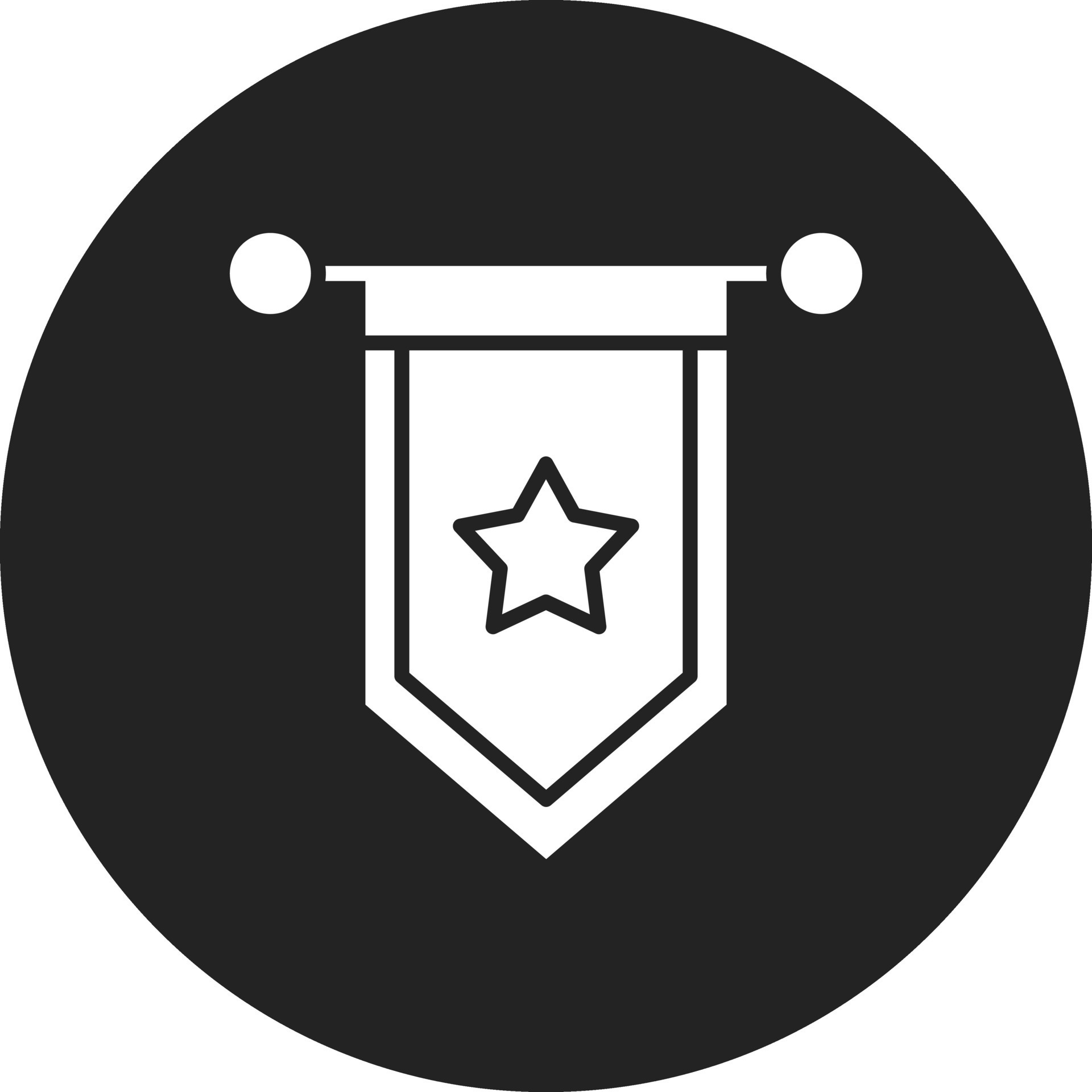 Pennant Vector Icon 33180189 Vector Art at Vecteezy