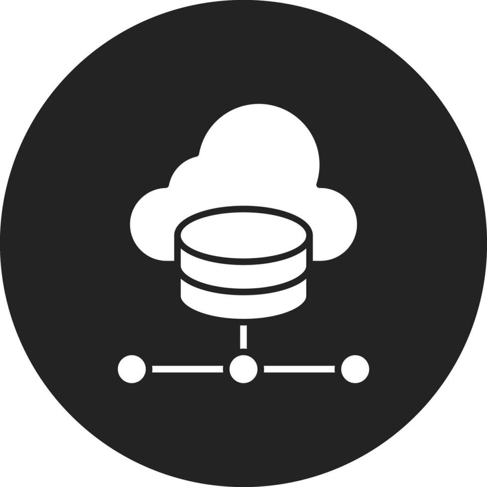Cloud Database Vector Icon 33181072 Vector Art at Vecteezy