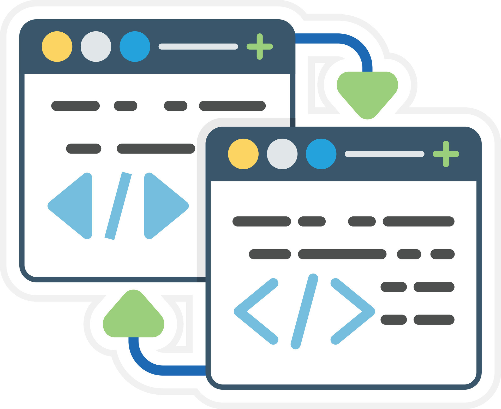 Code Refactoring Vector Icon 33184651 Vector Art at Vecteezy