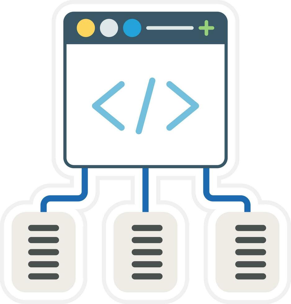 Code Framework Vector Icon 33184711 Vector Art At Vecteezy