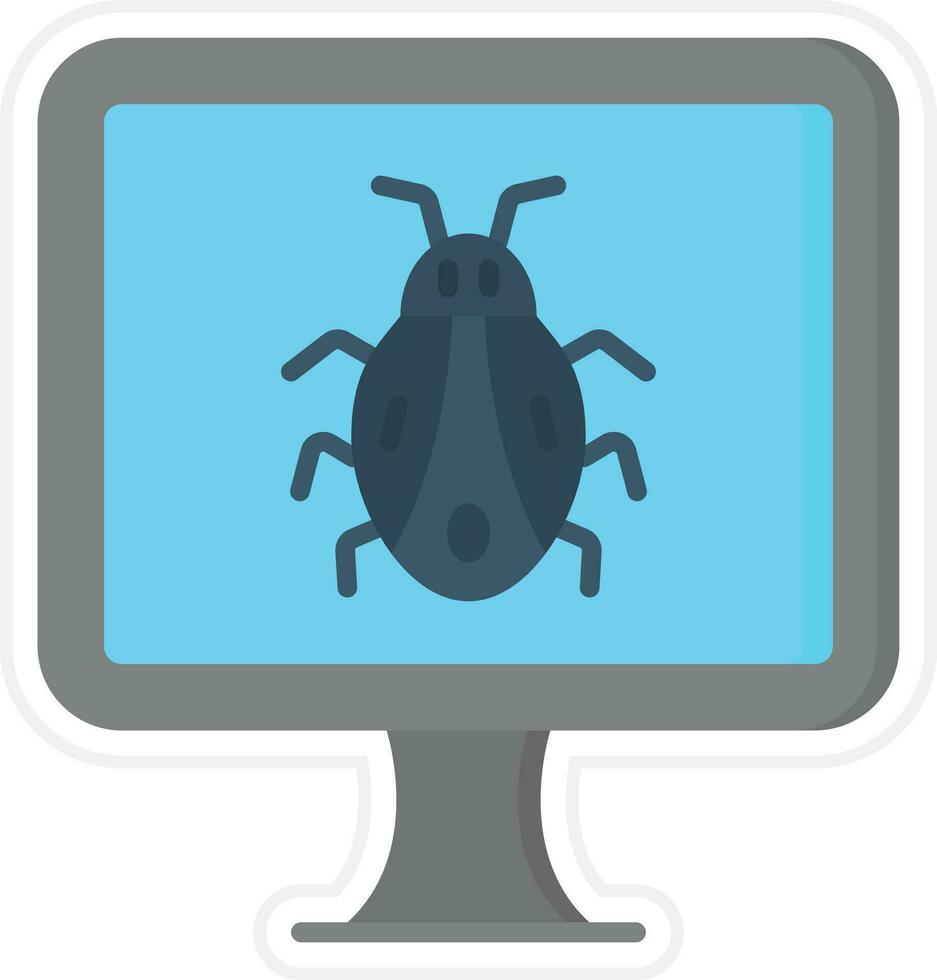Computer Bug Vector Icon 33185113 Vector Art at Vecteezy