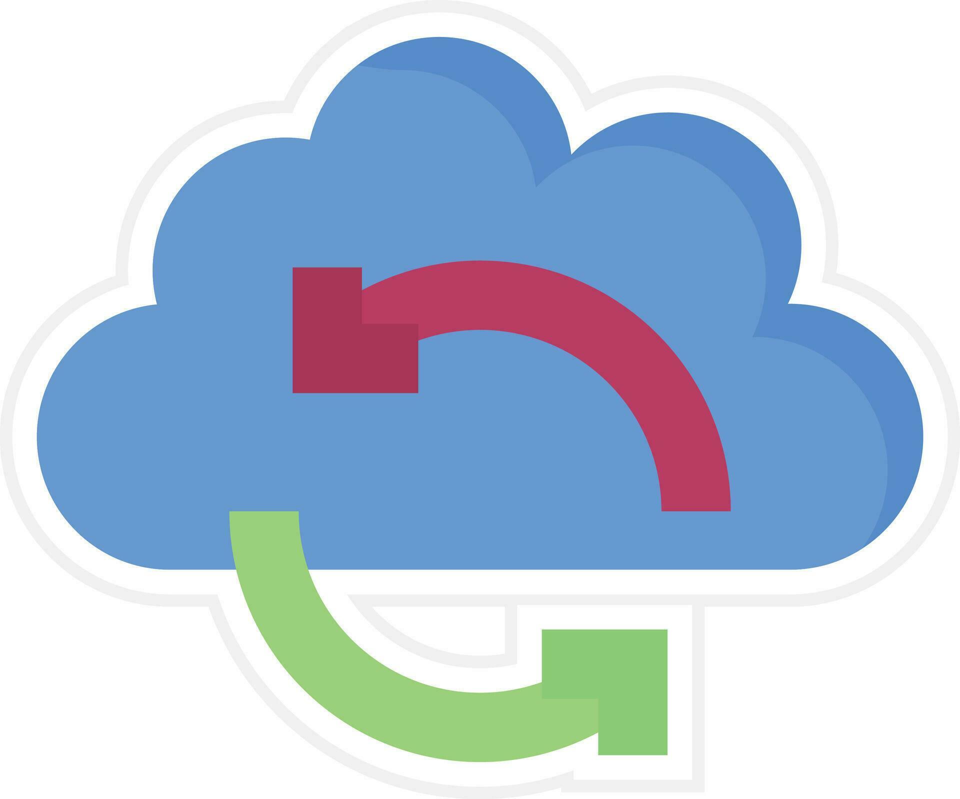 Cloud Sync Vector Icon 33185172 Vector Art at Vecteezy