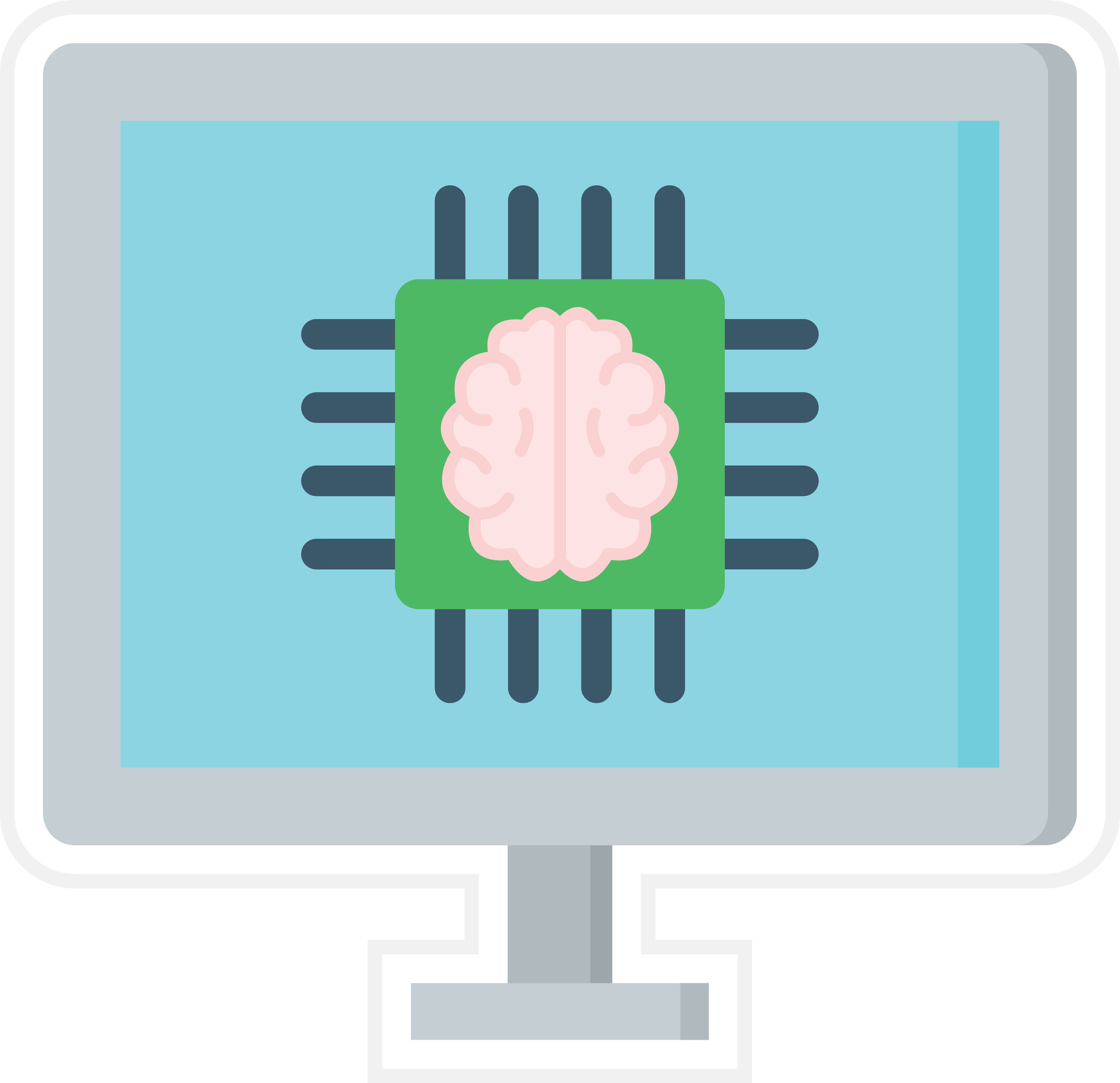 Deep Learning Vector Icon 33185358 Vector Art at Vecteezy