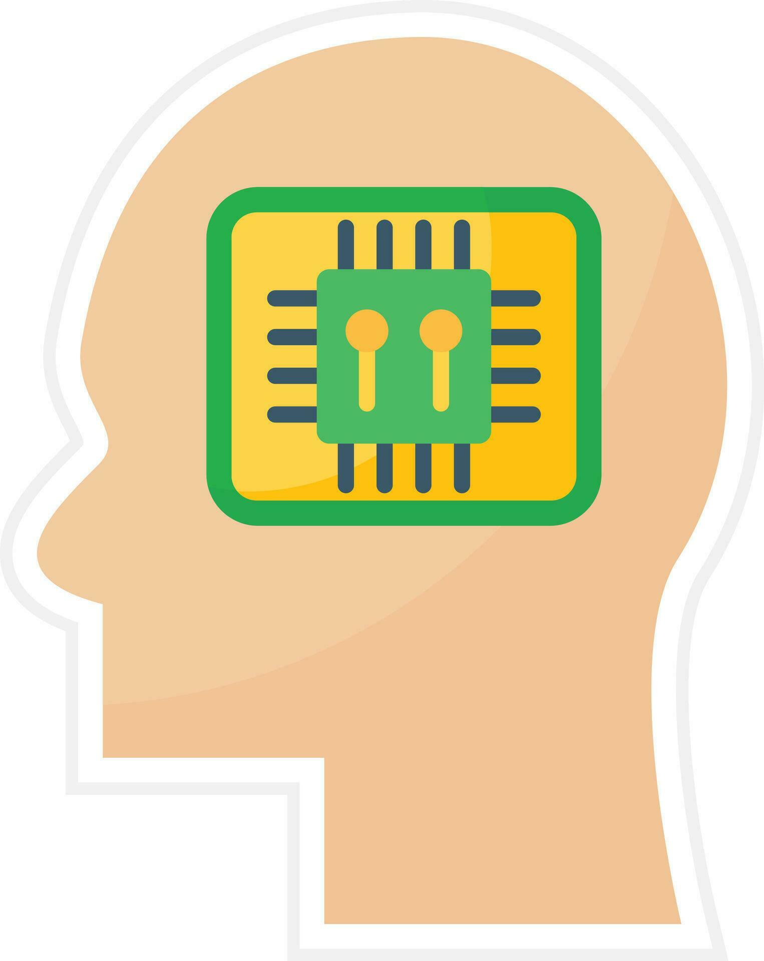 Human Processor Vector Icon 33185378 Vector Art at Vecteezy