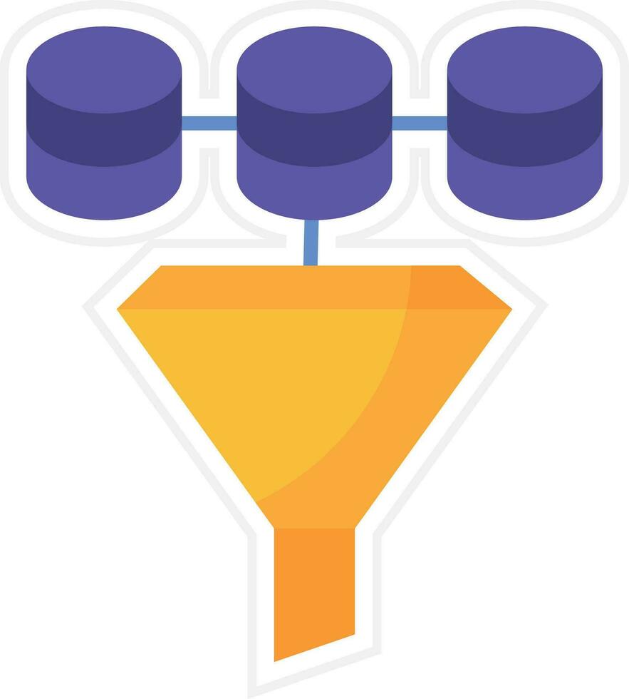 Data Filter Vector Icon 33185511 Vector Art at Vecteezy