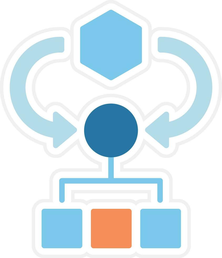 icono de vector de algoritmo 33185588 Vector en Vecteezy