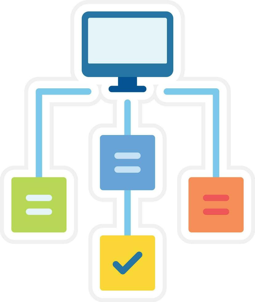 Workflow Vector Icon 33185607 Vector Art at Vecteezy