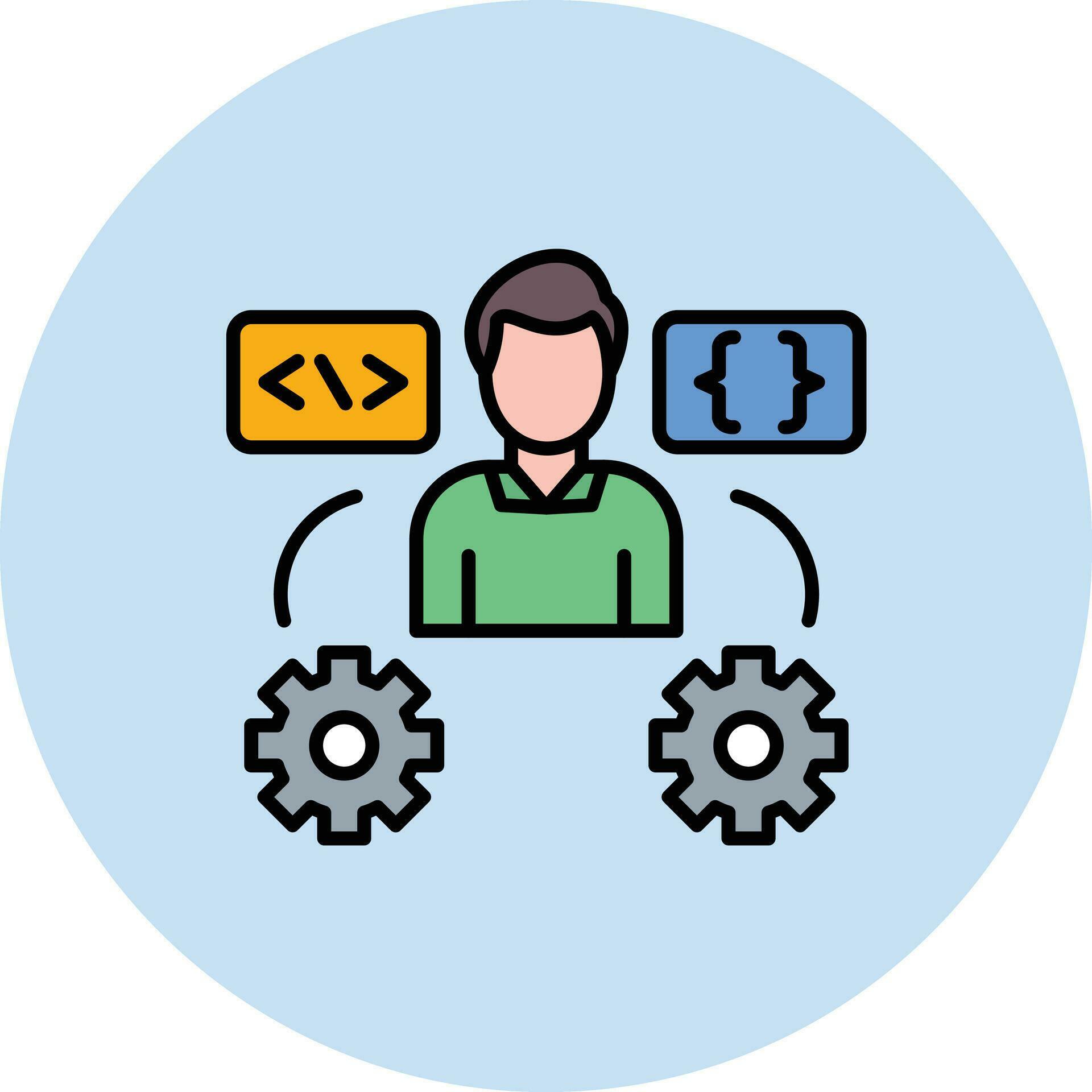 Tech Savvy User Vector Icon 33185924 Vector Art at Vecteezy