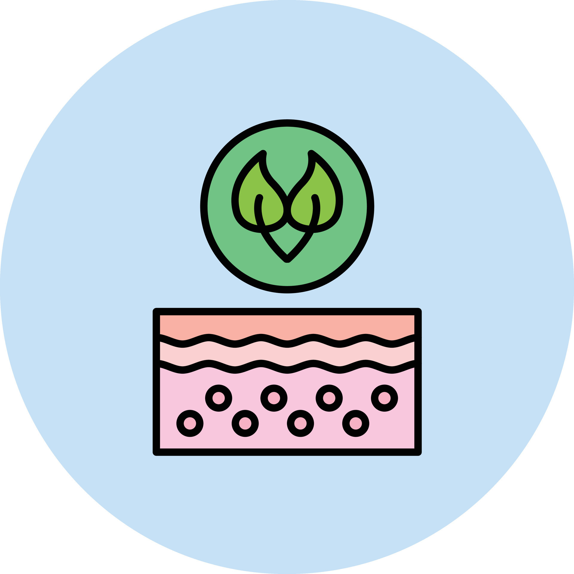 Sensitive Skin Vector Icon 33186008 Vector Art at Vecteezy