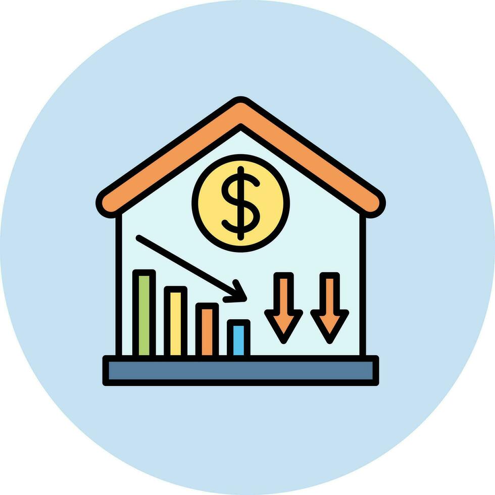 Price Decrease Vector Icon 33186639 Vector Art at Vecteezy