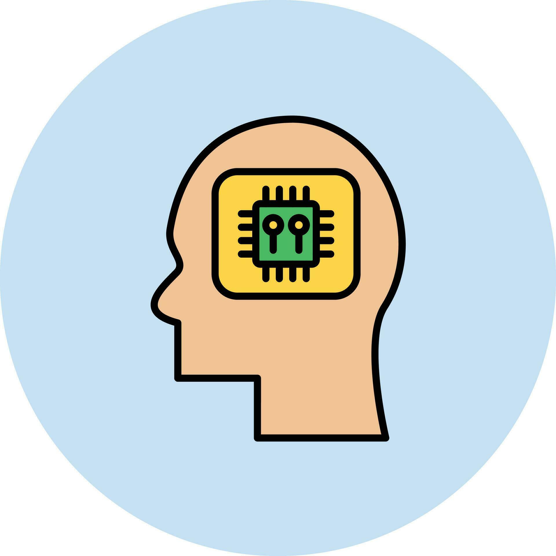 Human Processor Vector Icon 33187572 Vector Art at Vecteezy