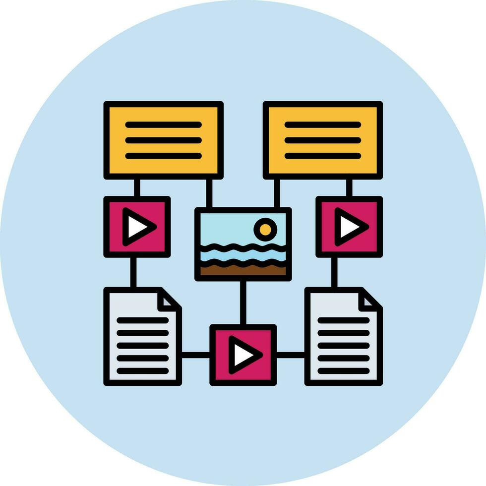 icono de vector de datos estructurados 33187716 Vector en Vecteezy