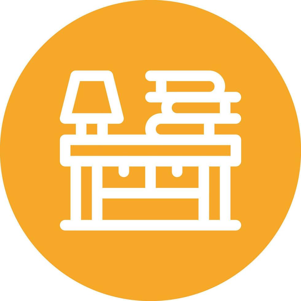 Study Table Vector Icon 33190430 Vector Art at Vecteezy