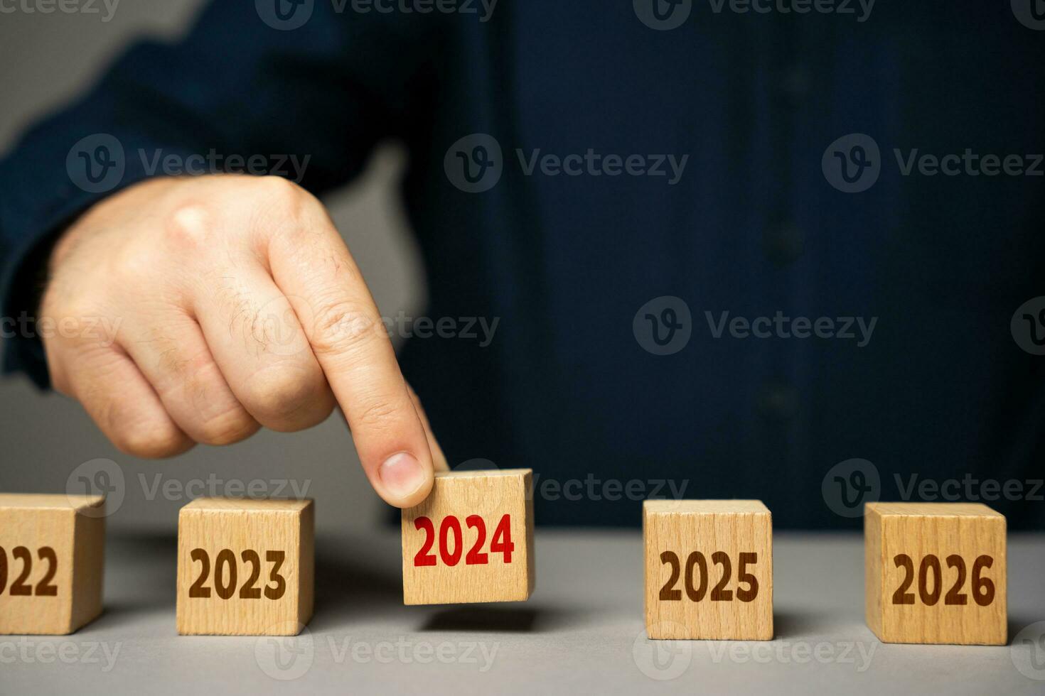 The coming of 2024. The man determines the next year. Reflecting on ...