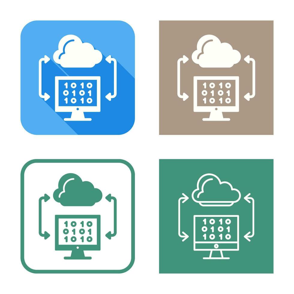 Cloud Coding Vector Icon 33198270 Vector Art at Vecteezy
