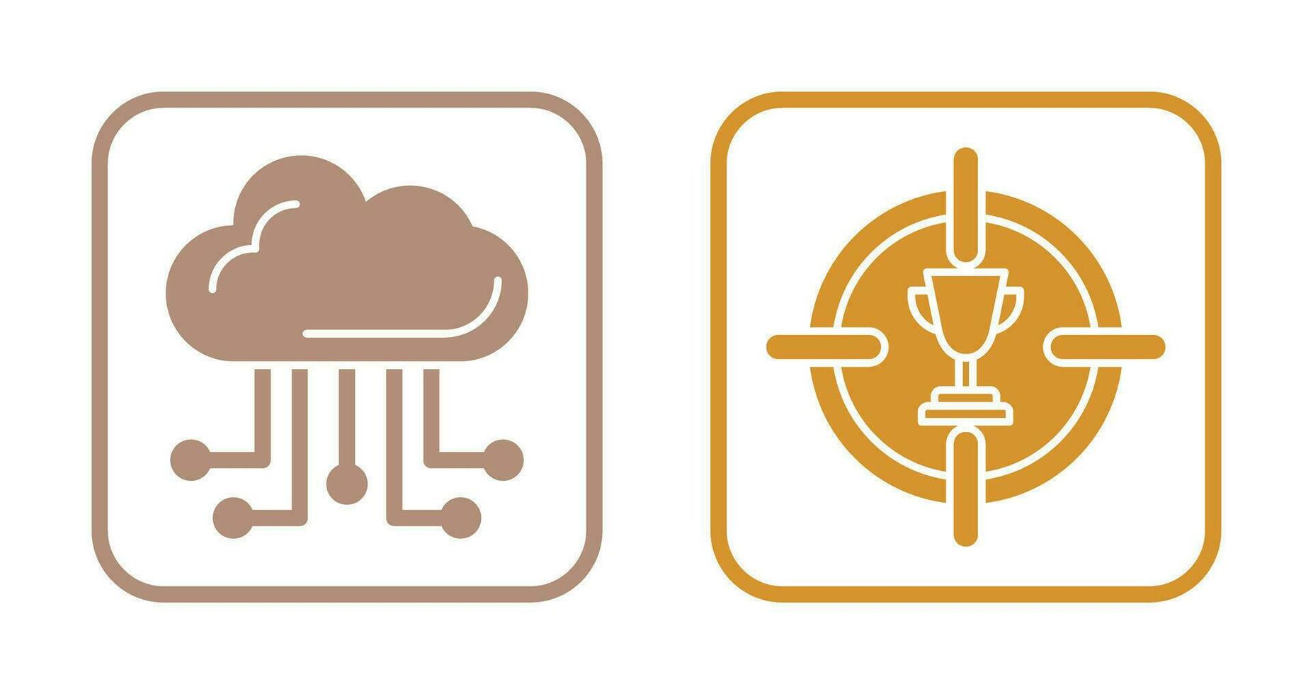 Cloud Computing and Target Icon 33199982 Vector Art at Vecteezy