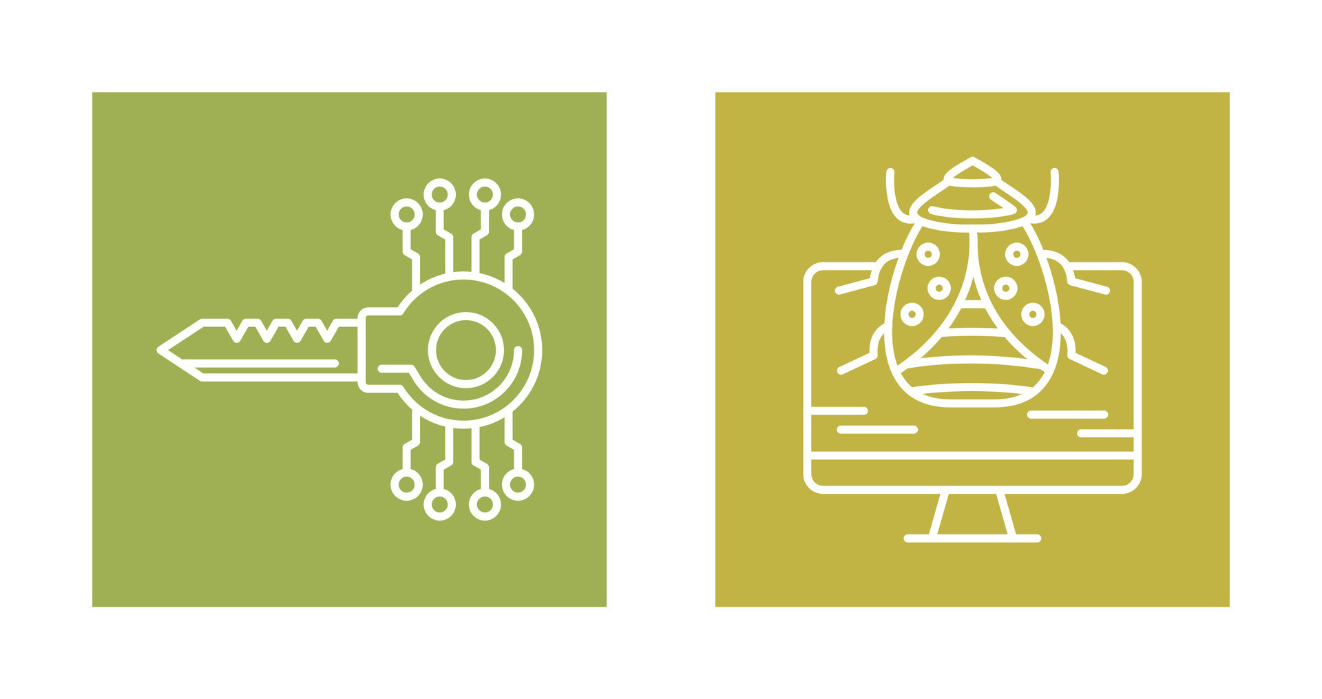 Key Code and Malware Icon 33200005 Vector Art at Vecteezy