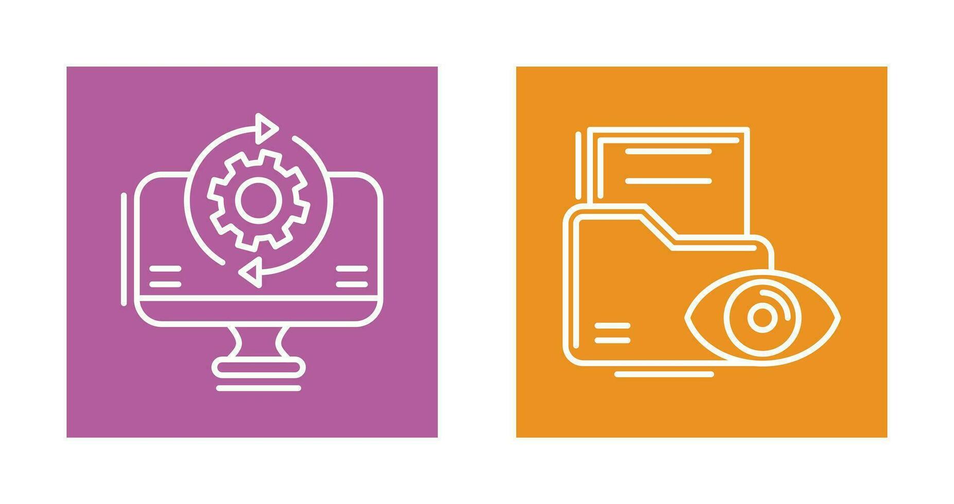 Synchronization and Data Visualization Icon 33200806 Vector Art at Vecteezy