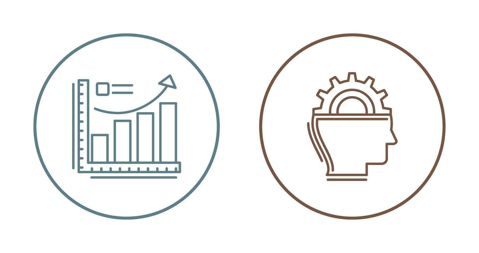 Growth Chart and Machine Learning Icon 33201001 Vector Art at Vecteezy