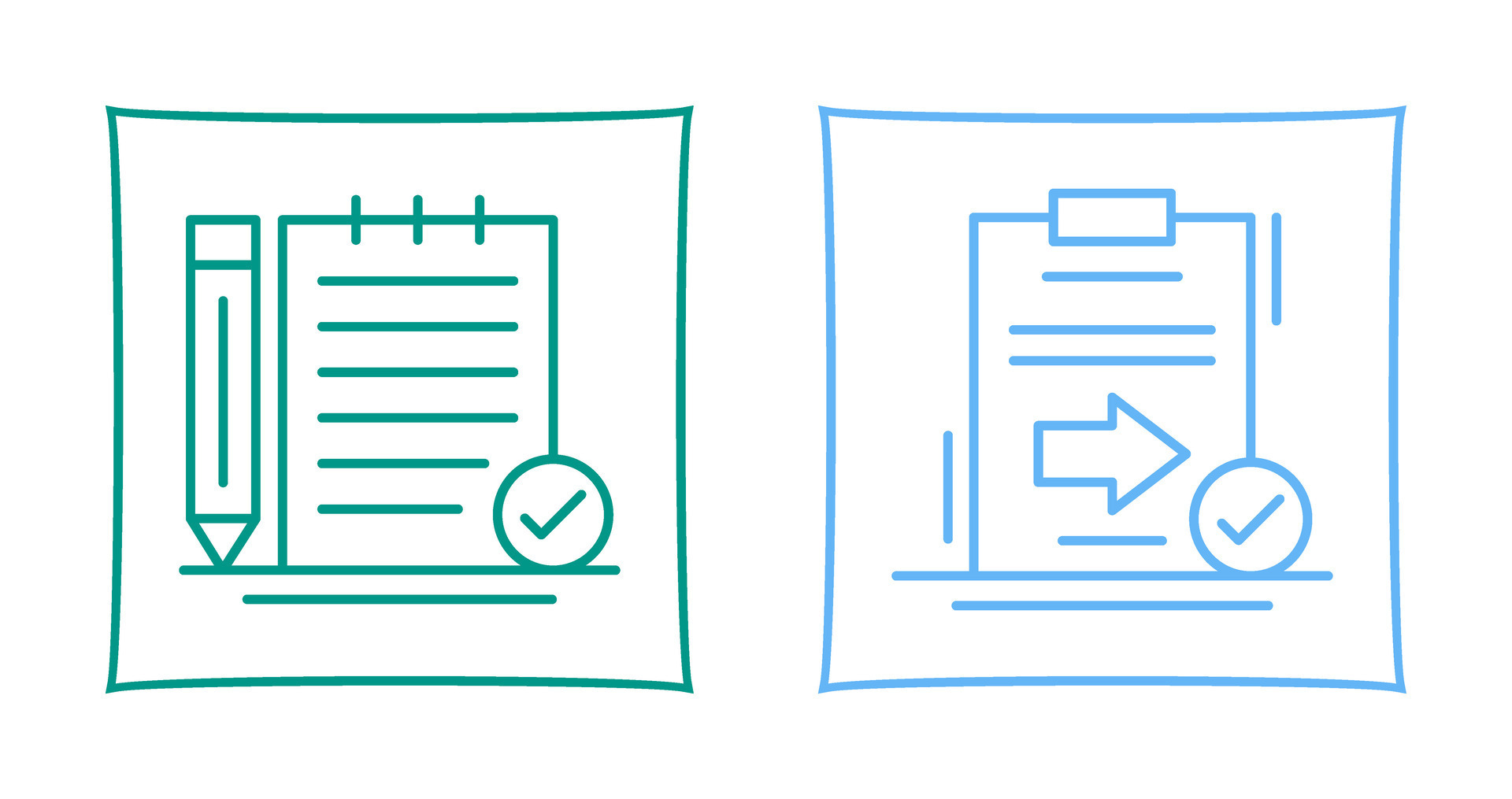 Check Notes and Send Icon 33201054 Vector Art at Vecteezy