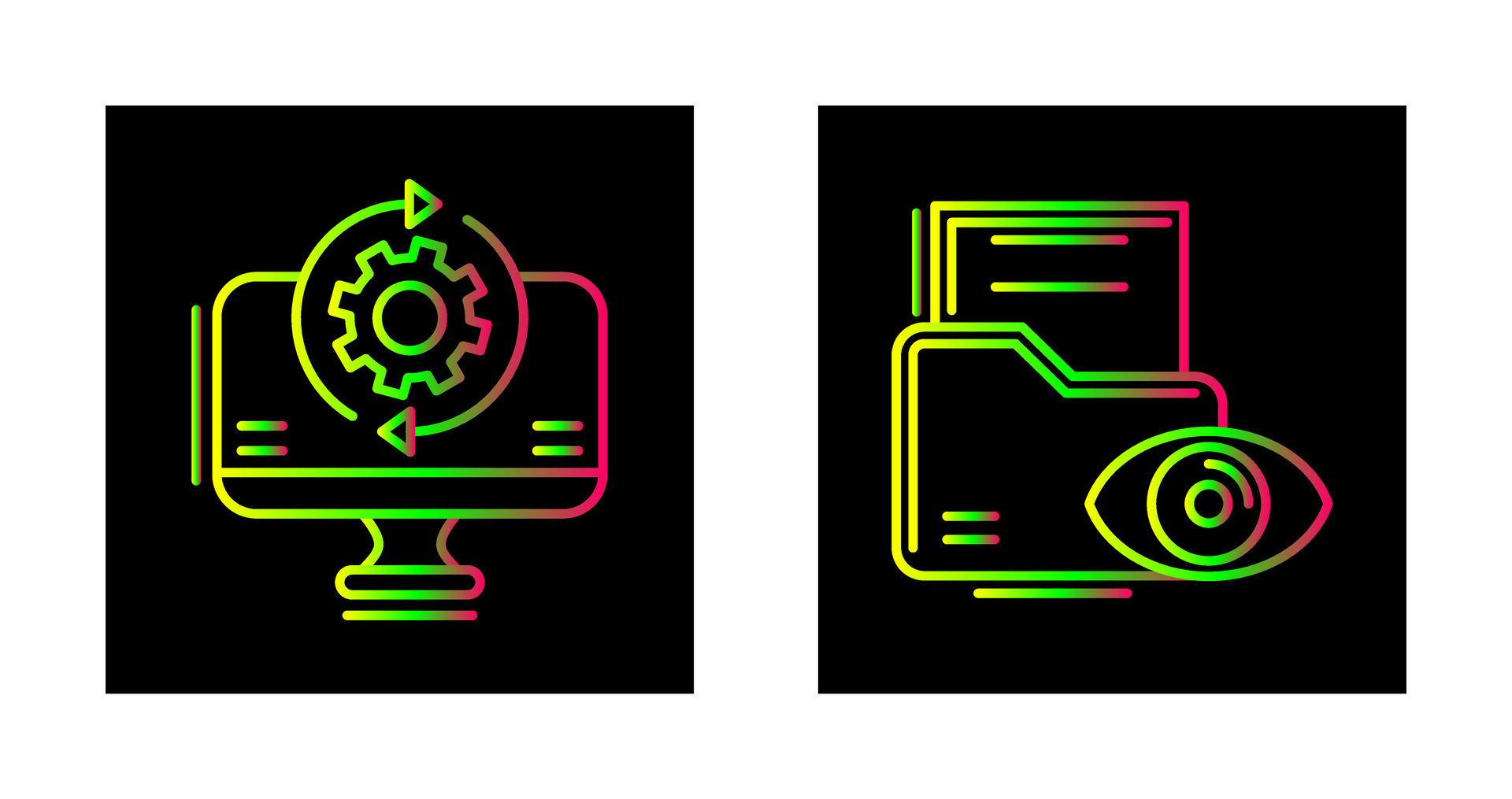 Synchronization And Data Visualization Icon 33201079 Vector Art At Vecteezy