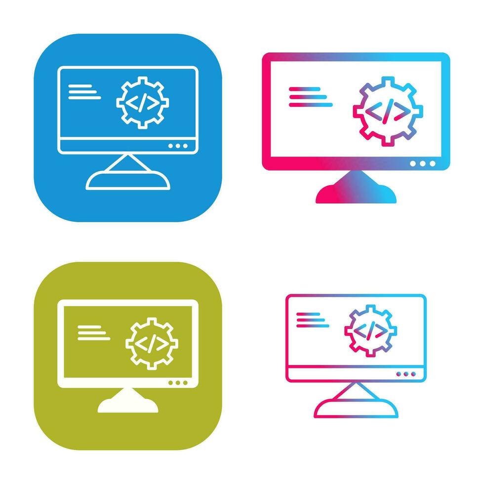 Unique Code Optimization Vector Icon 33202851 Vector Art at Vecteezy