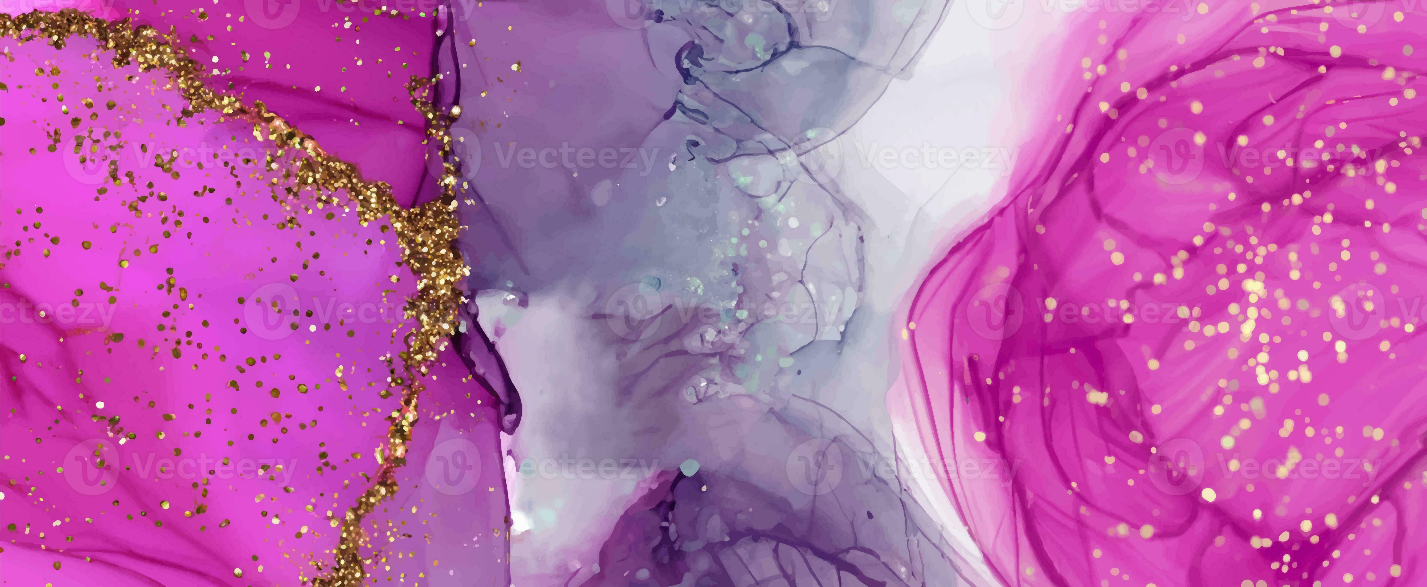 Pastel pink elegant alcohol ink design with gold glitter 33203009 Stock Photo at Vecteezy