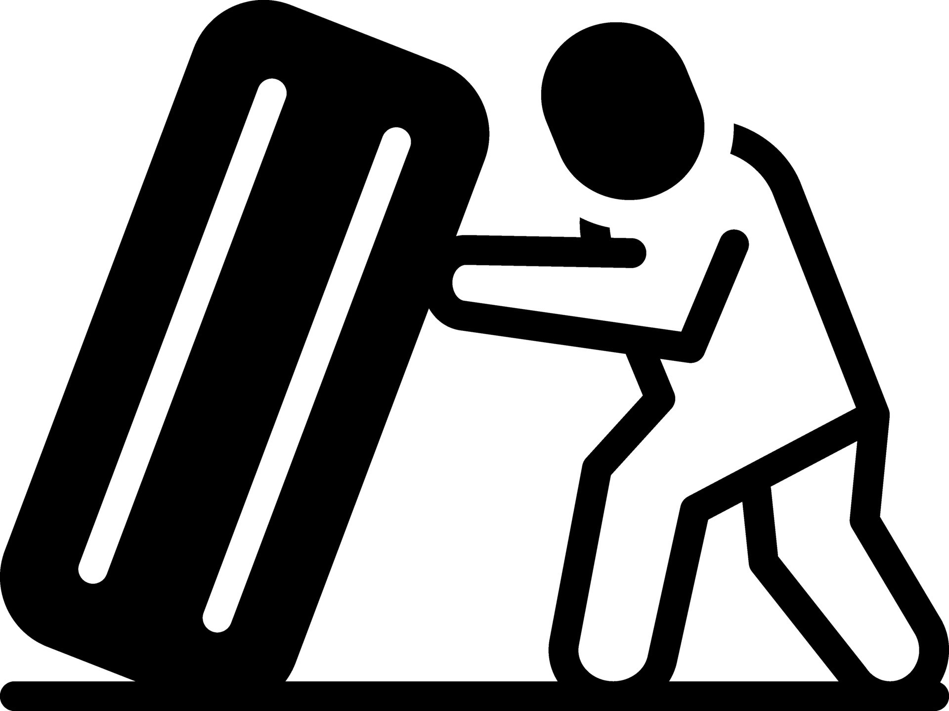 solid icon for effort 33206439 Vector Art at Vecteezy