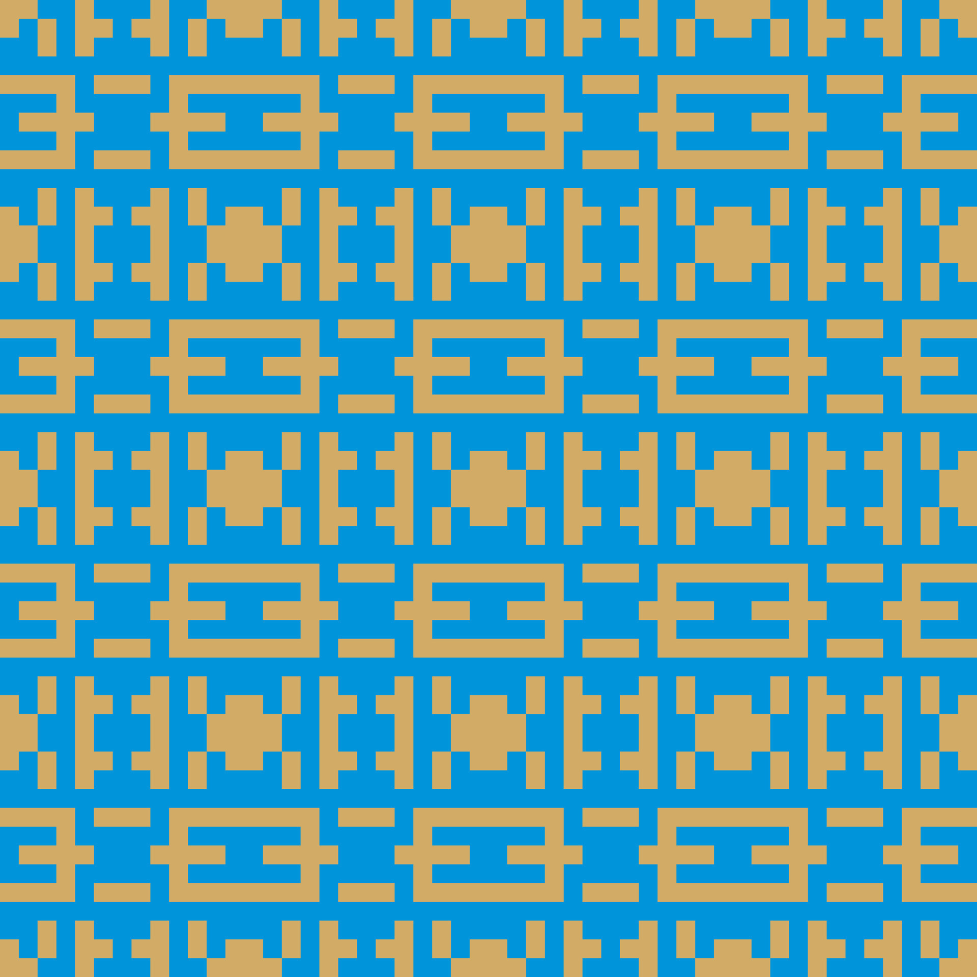 A Blue And Yellow Geometric Pattern 33207455 Vector Art At Vecteezy