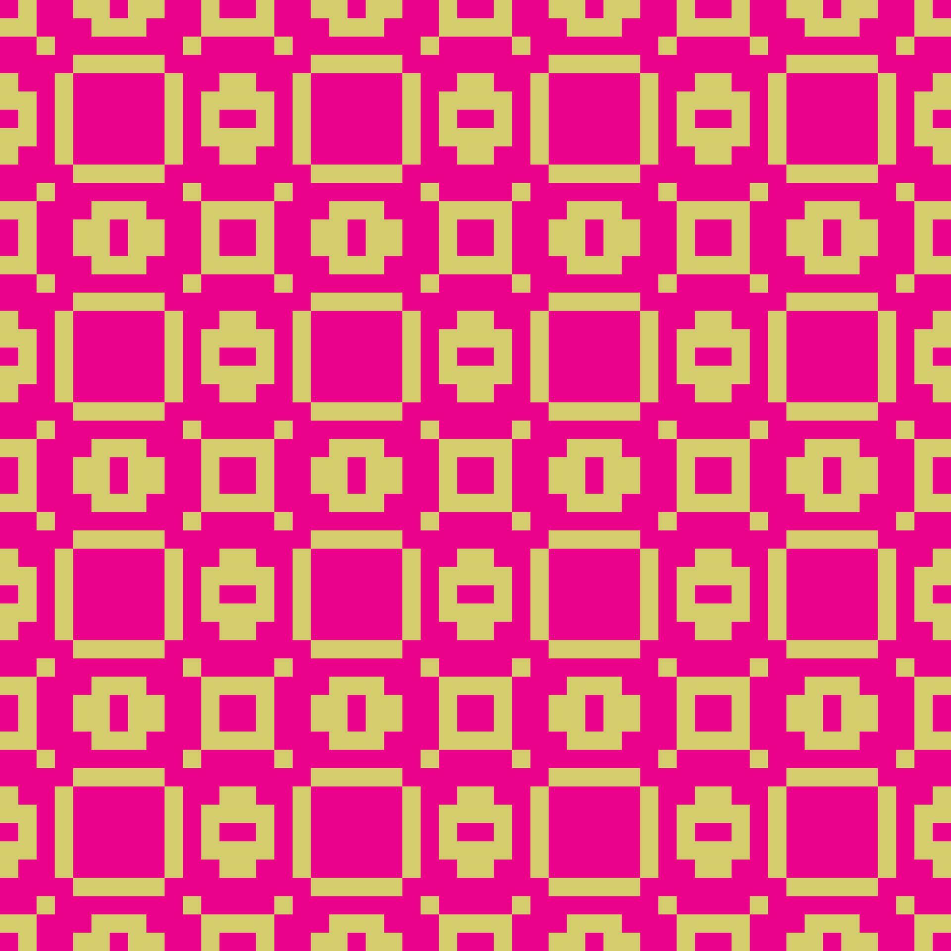 A Pink And Yellow Geometric Pattern 33208063 Vector Art At Vecteezy