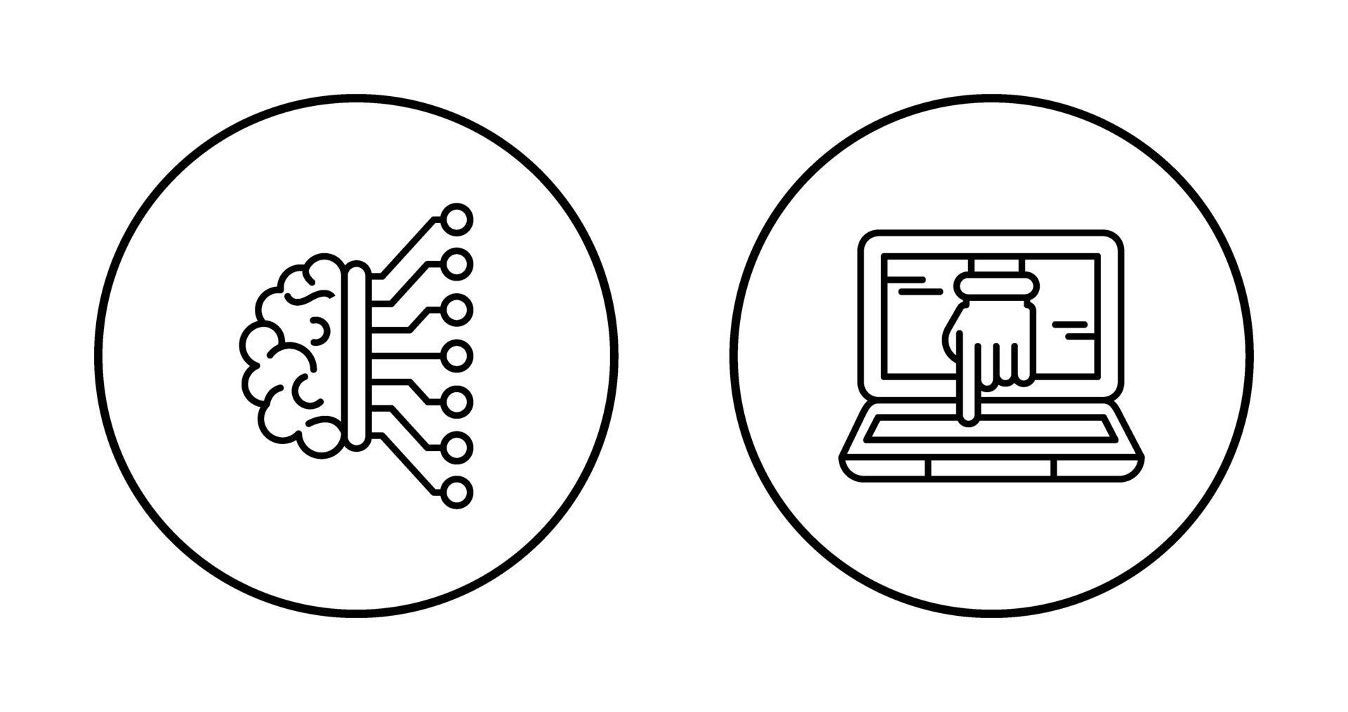 Machine Learning and Hacking Icon 33214191 Vector Art at Vecteezy