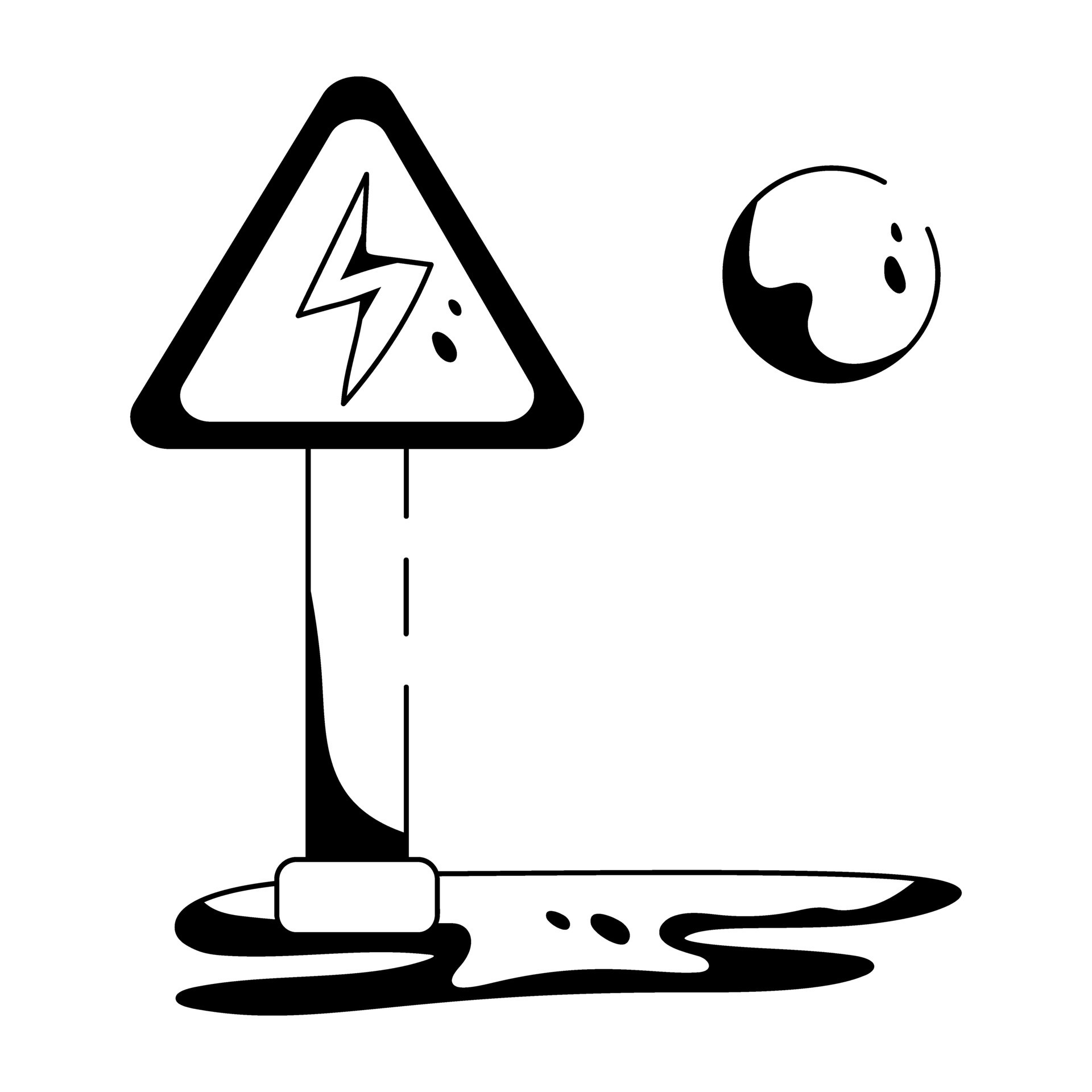 Trendy Electrical Hazard 33217151 Vector Art At Vecteezy trendy-electrical-hazard-33217151-vector-art-at-vecteezy