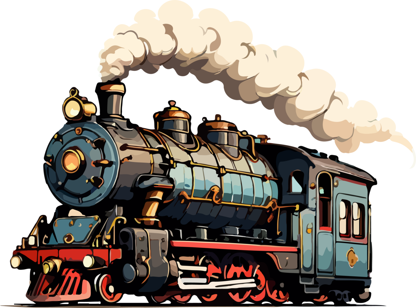Train Steam Clipart Train Steam Engine Steam Locomotive Rail Transport