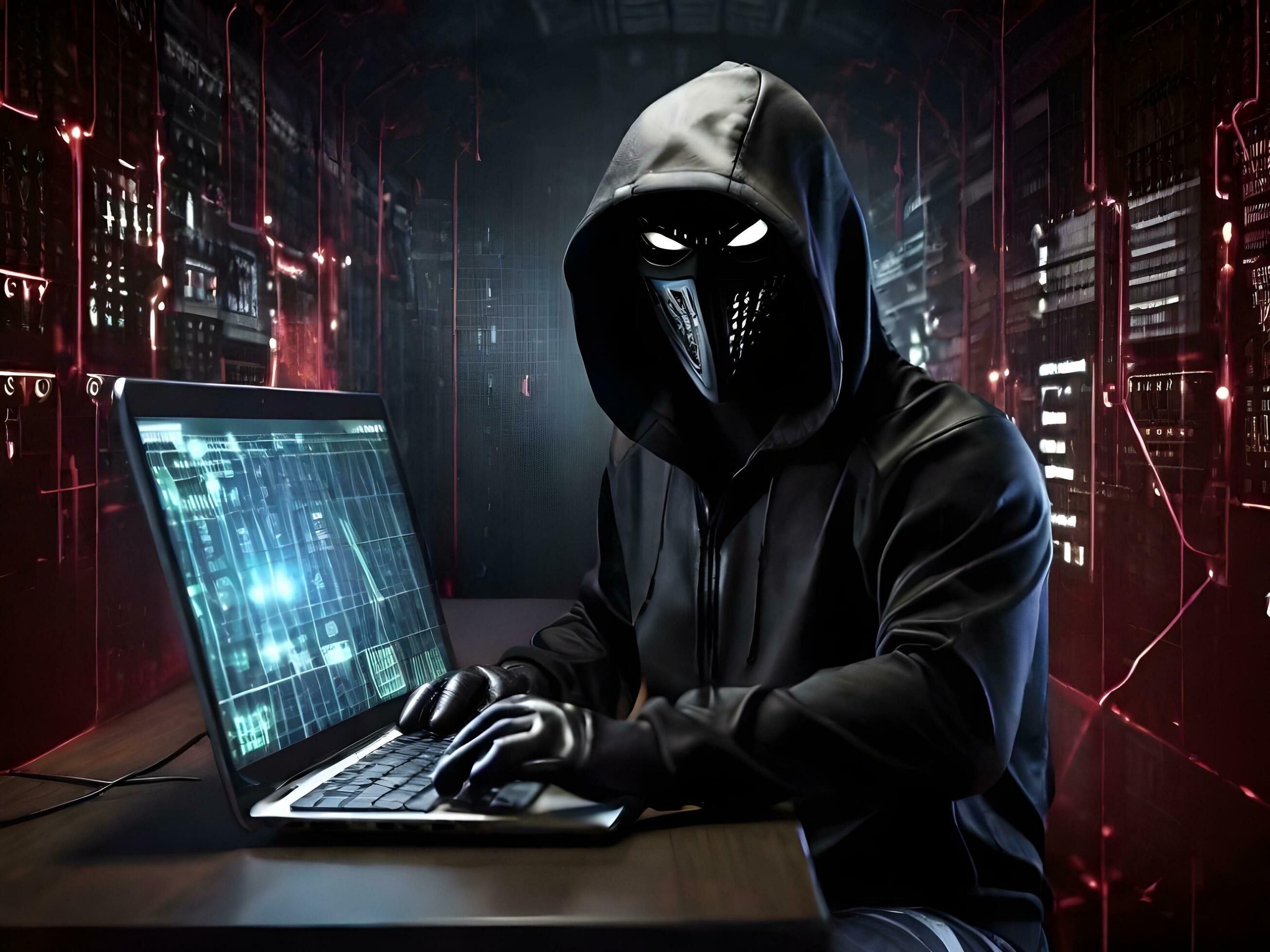 Internet Security Protection From Hacker Attacking Cyber Attack Ai