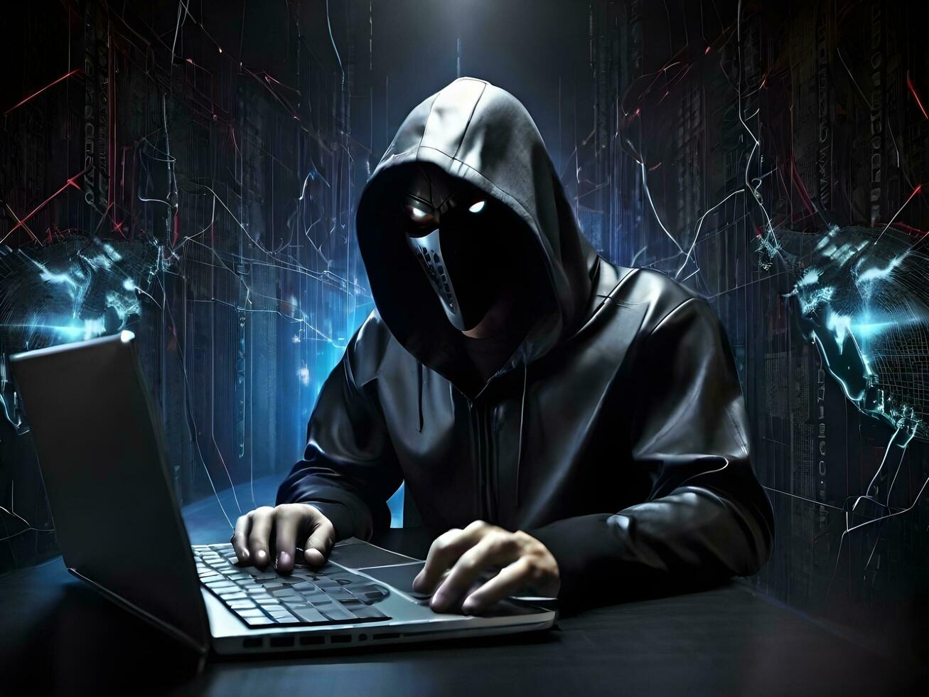Internet Security Protection From Hacker Attacking Cyber Attack Ai