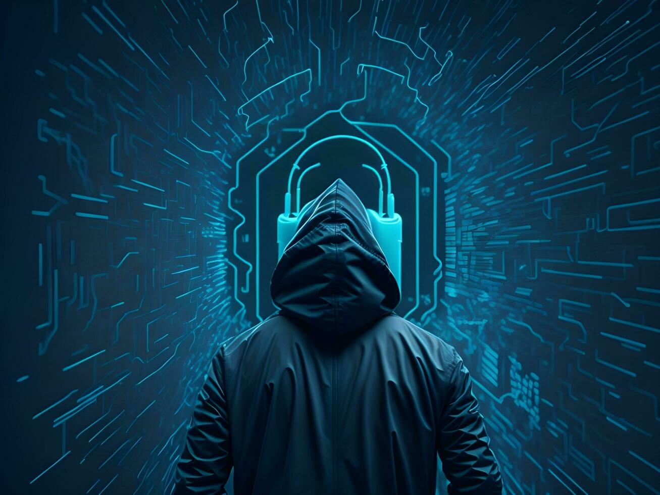 Internet Security Protection From Hacker Attacking Cyber Attack Ai