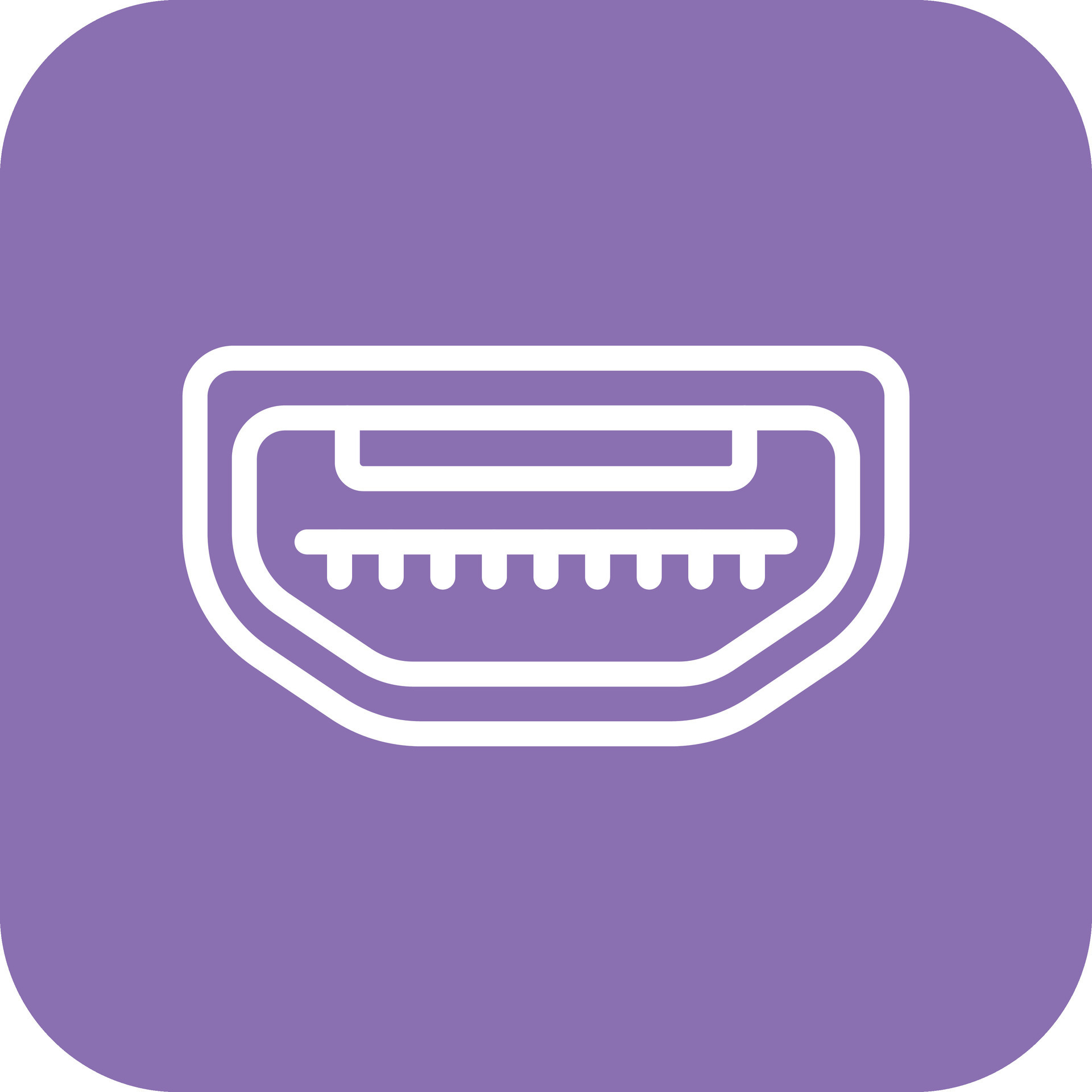 Usb Port Vector Icon Design Illustration 33244871 Vector Art At Vecteezy