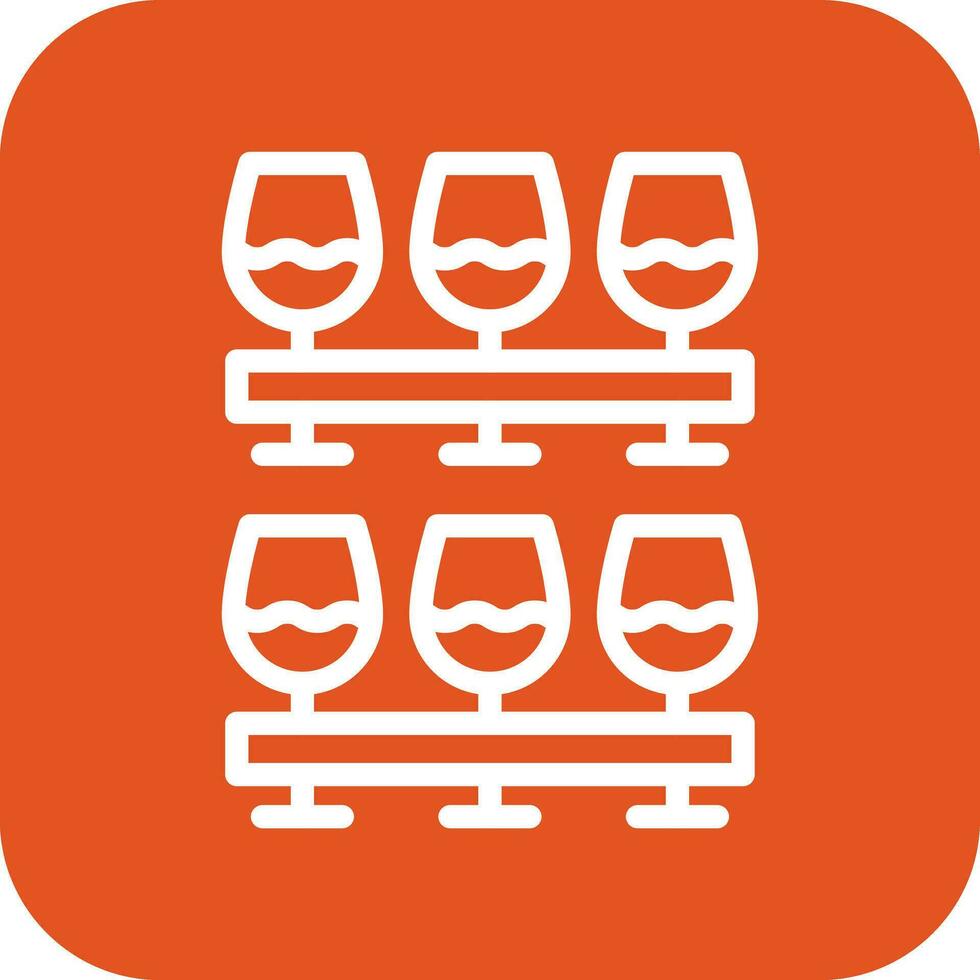 Wine Glasses Vector Icon Design Illustration 33248107 Vector Art At Vecteezy